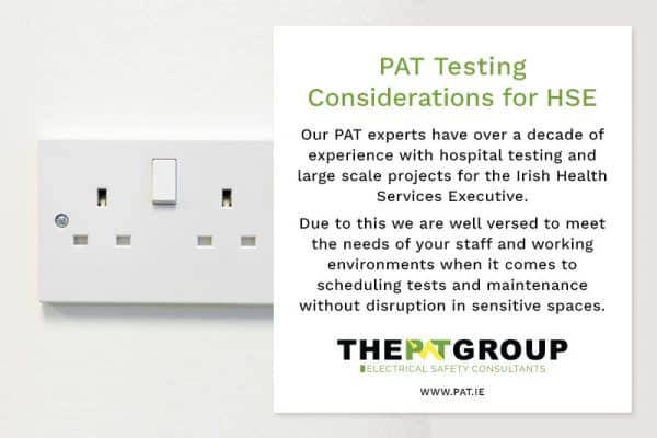HSE Portable Appliance Testing - PAT Testing Guide