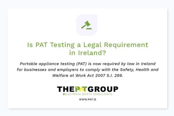 PAT Testing FAQ for Irish Businesses - Understand PAT Testing