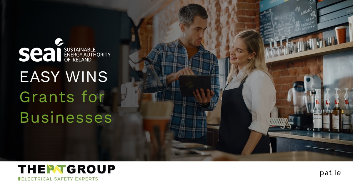 SEAI Easy Wins - Grants for Businesses | PAT Ireland